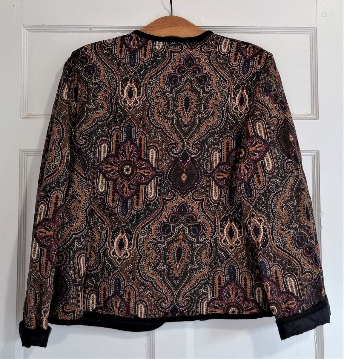 St Michael 90s vintage boho paisley jacket – The Frockery