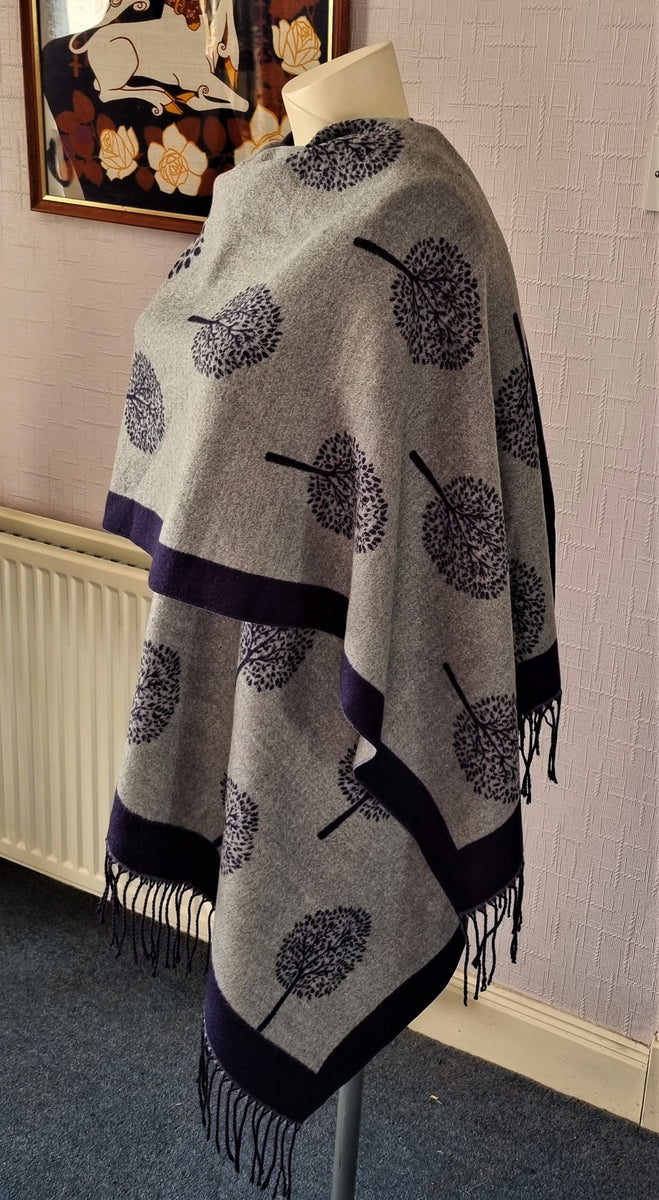 House of Tweed reversible tree of life scarf / shawl – The Frockery