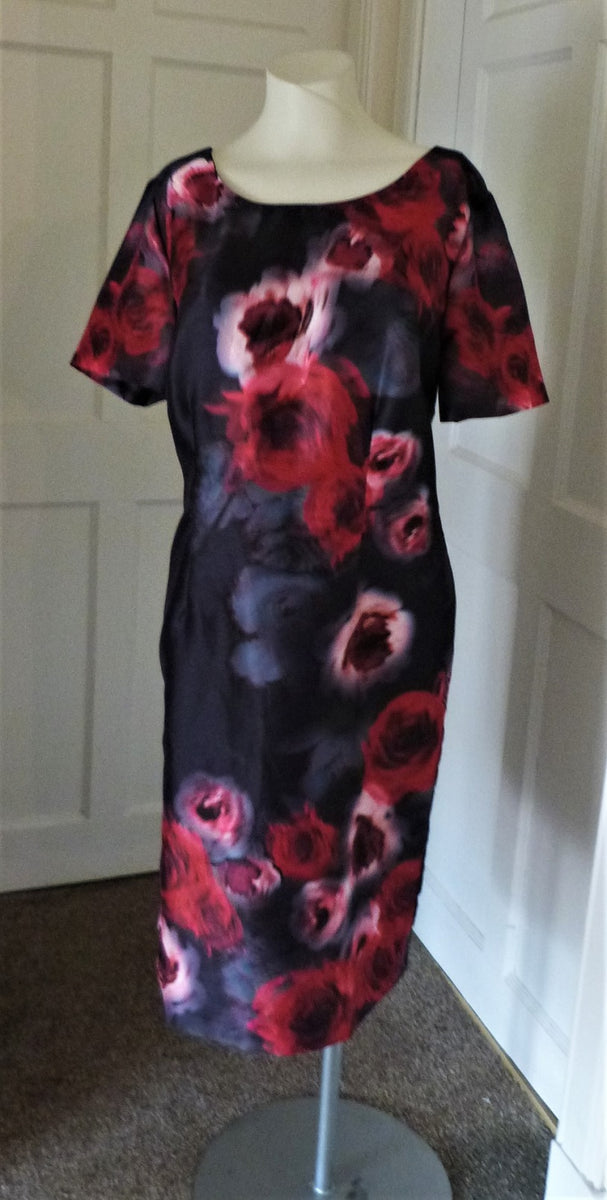 Jacques Vert muted floral shift dress – The Frockery